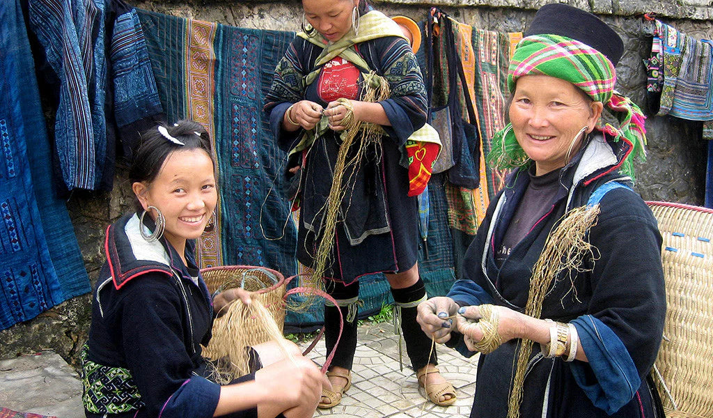 Unique one-of-a-kind embroidered collection by Hmong communities in Vi ...